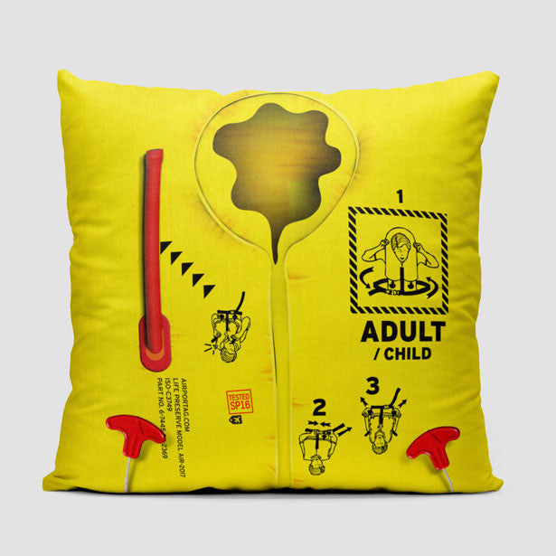 Life vest - Throw Pillow