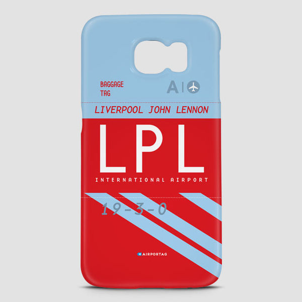 Airport Code Phone Case - IATA code LPL Mobile Cover