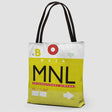 Tote Bag - MNL - Naia Airport - IATA code MNL