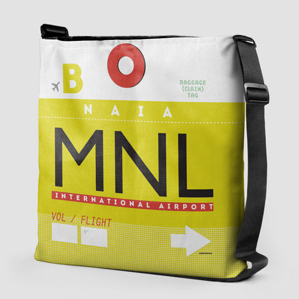 Tote Bag - MNL - Naia Airport - IATA code MNL