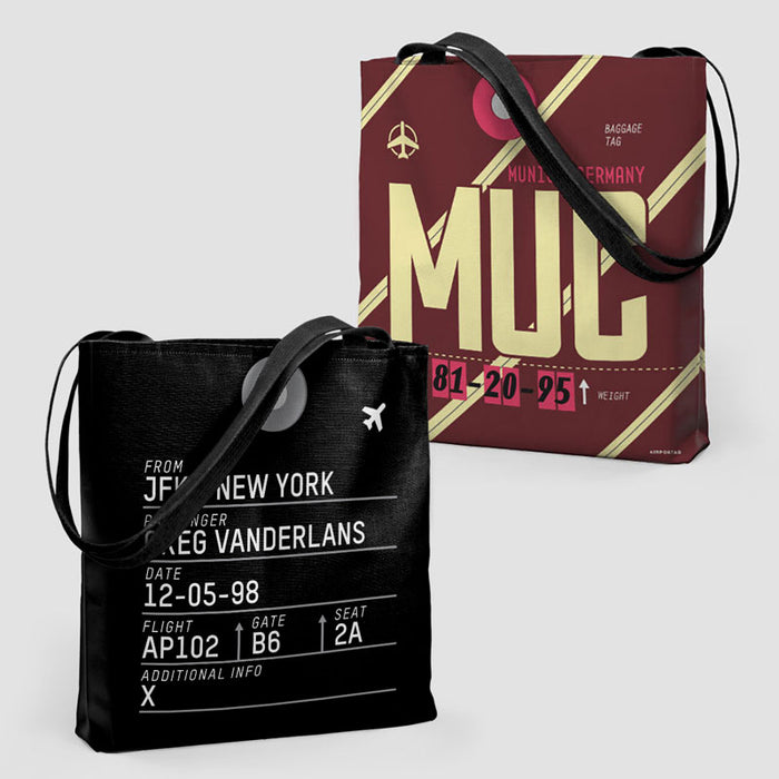 Tote Bag - MUC - Munich Airport