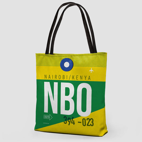 Tote Bag - NBO - Jomo Kenyatta Airport - Nairobi, Kenya - IATA code NBO