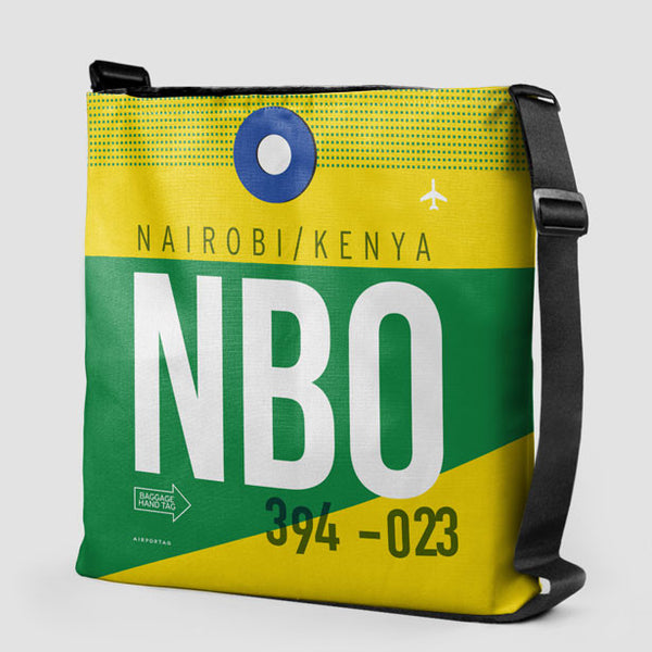 Tote Bag - NBO - Jomo Kenyatta Airport - Nairobi, Kenya - IATA code NBO