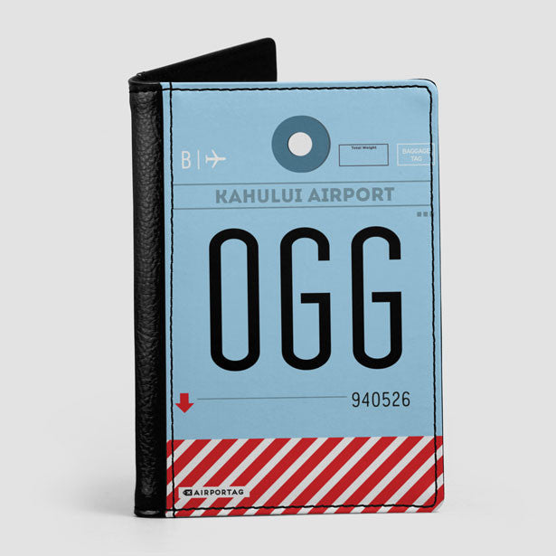 Passport Cover - Kahului Airport - IATA code OGG