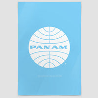 Poster - Wall Art Print - Pan Am Logo
