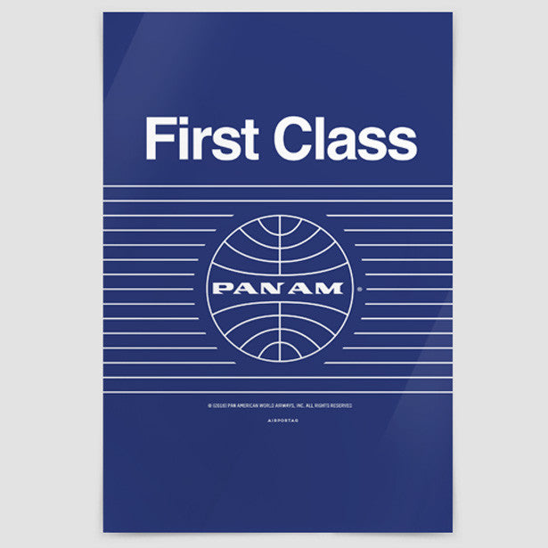Pan Am First Class - Poster