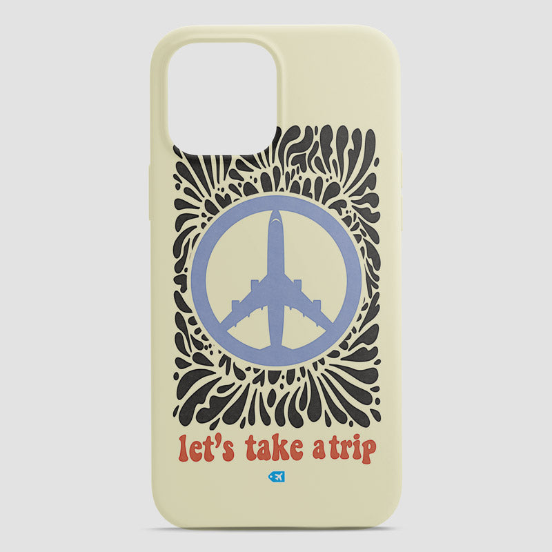 Peace Sign Plane - Phone Case