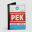 Passport Cover - Beijing Capital Airport - IATA code PEK