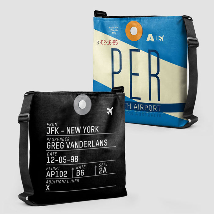 Tote Bag - PER - Perth Airport - IATA code PER