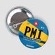 Pinback Button - Palma de Mallorca Airport, Palma de Mallorca - Spain ...