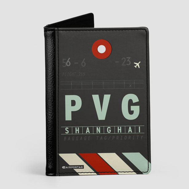 Passport Cover - Shanghai Pudong Airport - IATA code PVG