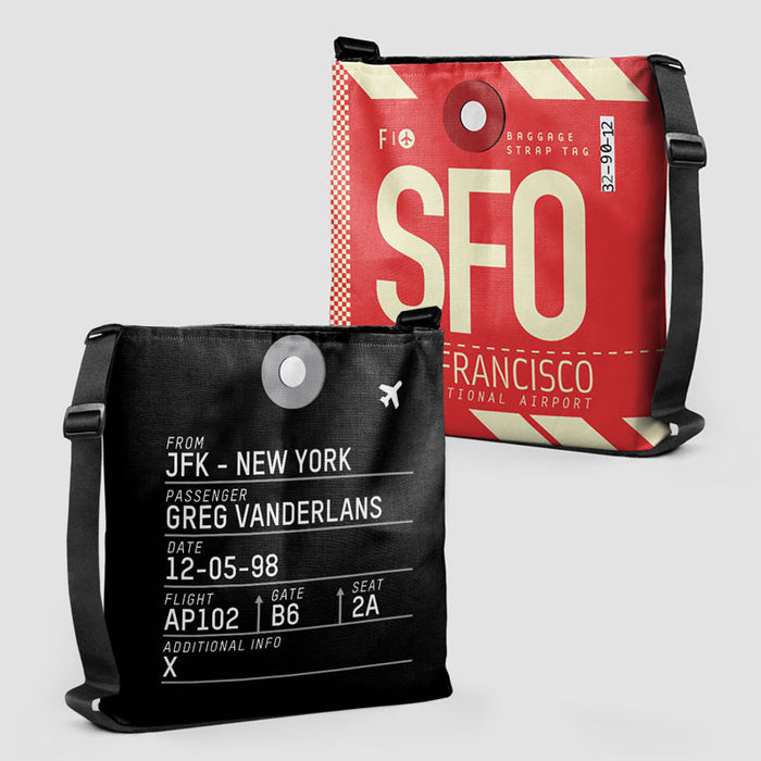 Tote Bag - SFO - San Francisco Intl Airport