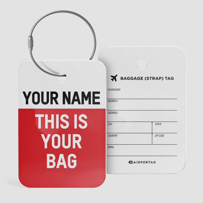 Custom Luggage Tag - Made just for you