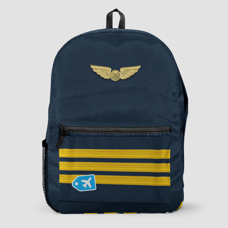 Navy Pilot Stripes - Backpack