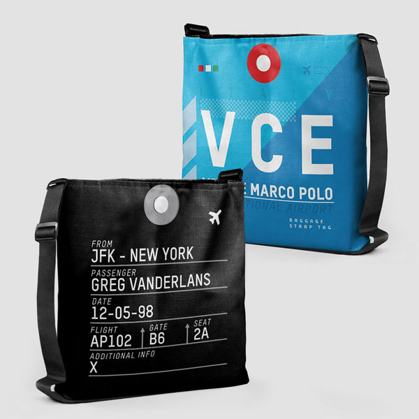 Tote Bag - VCE - Venice Marco Polo Airport - Venice, Italy - IATA code VCE