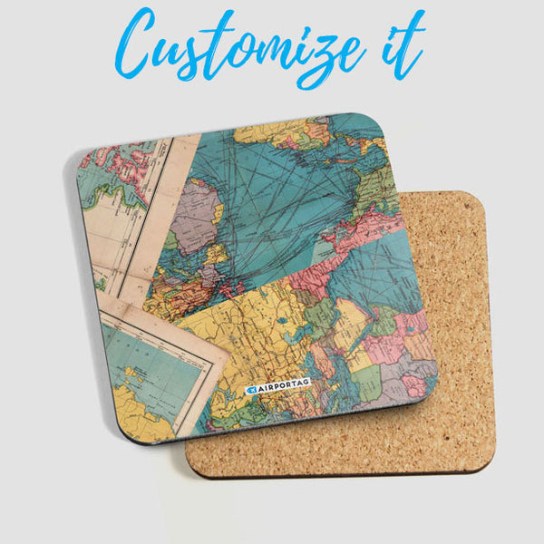 Custom Where to Next - Coaster