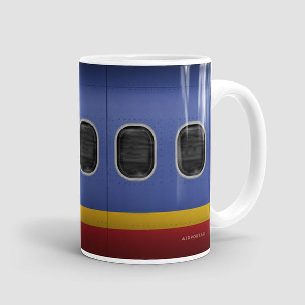 Coffee Mug - WN - Southwest Airlines Airplane Windows