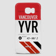 Airport Code Phone Case - IATA code YVR Mobile Cover